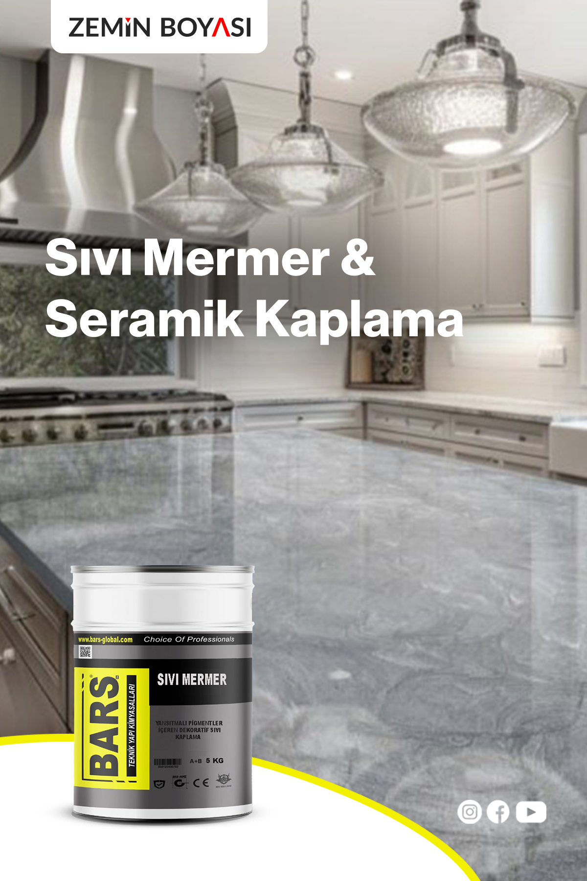 Metalik Efektli Epoksi Zemin Boyası | Zemin Boyası