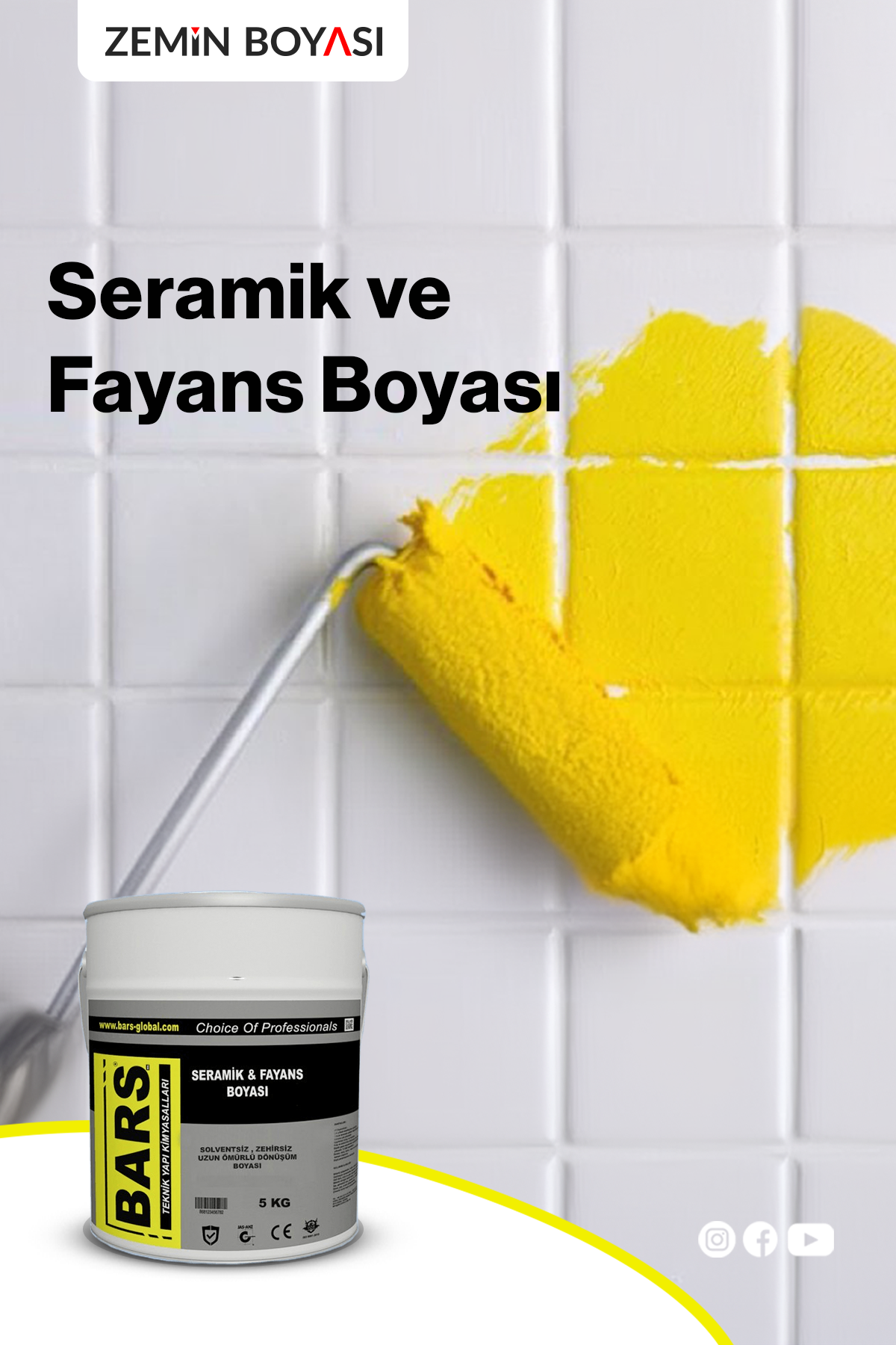 BARS SERAMİK & FAYANS BOYASI - Zemin Boyası | Zemin Boyası Fiyatları